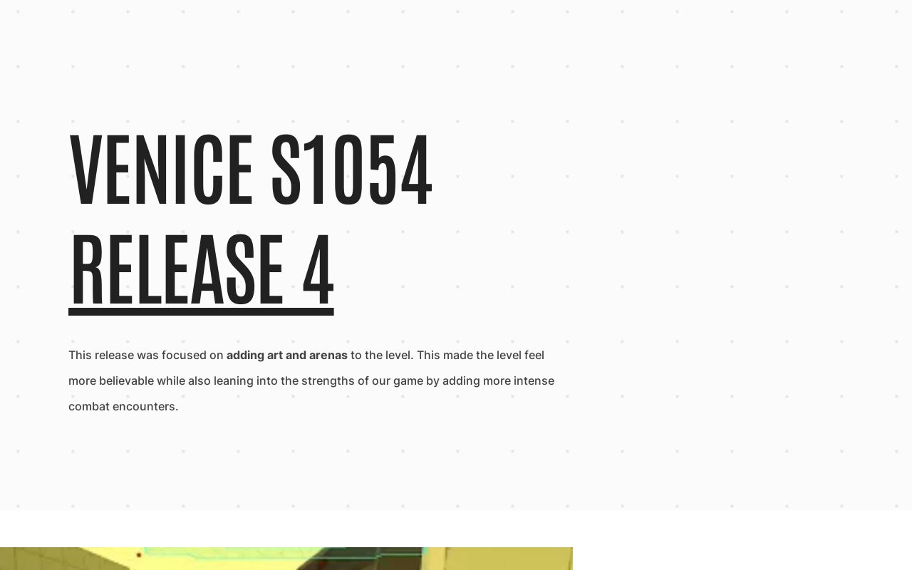 Venice Development Log 2